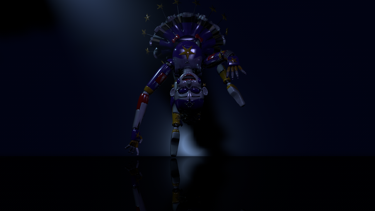 (C4D FNAF) RockStar Ballora Download by emeraldvortex1 on DeviantArt