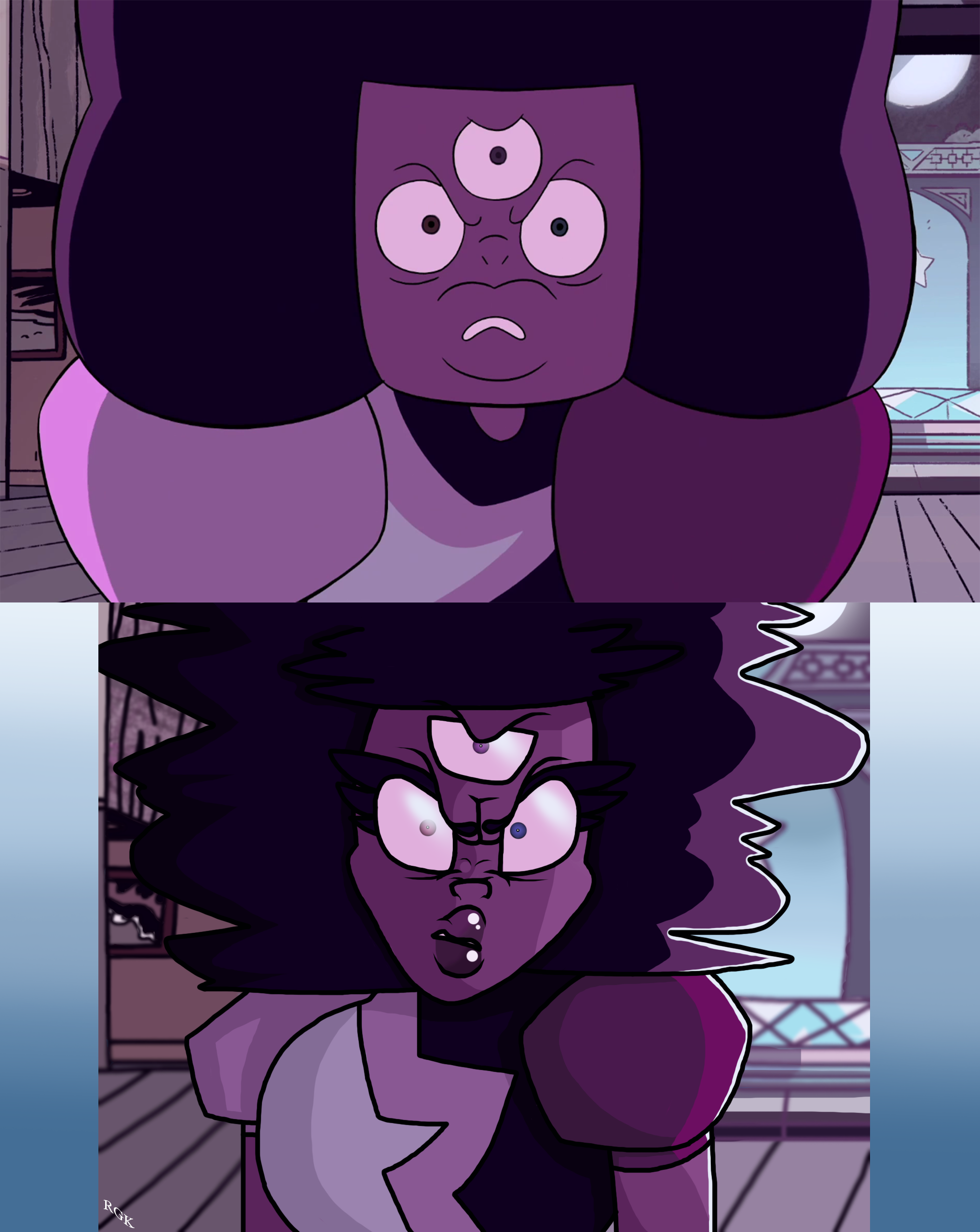 Enraged Garnet Screencap by spyrofan245 on DeviantArt
