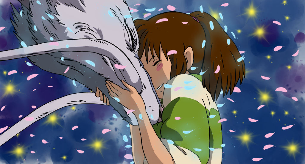 Haku and Shiro by KalokiTricksterwolf on DeviantArt