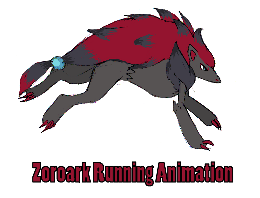 Zoroark Running Animation by Bluepisces97 on DeviantArt