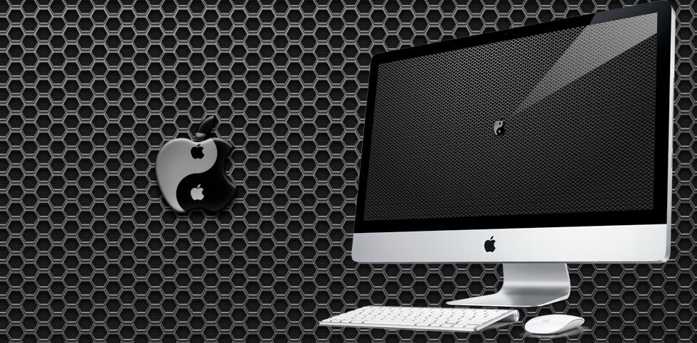 Yin Yang Apple by monkeymagico on DeviantArt