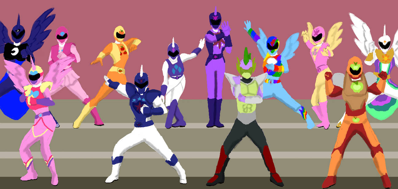 Equestria Sentai: Ponyranger! by DarthCraftus on DeviantArt