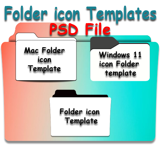 Folder icon Templates 1-2-3 by MS-BhuTTo on DeviantArt