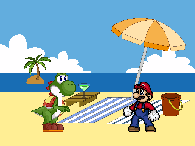MUGEN Stage - GoAnimate - Lil' Peepz - Beach by jkerby18808 on DeviantArt