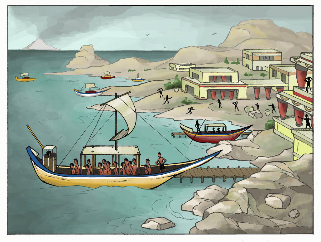 Demise of the Minoans - INTERACTIVE FLASH by aaronjohngregory on DeviantArt
