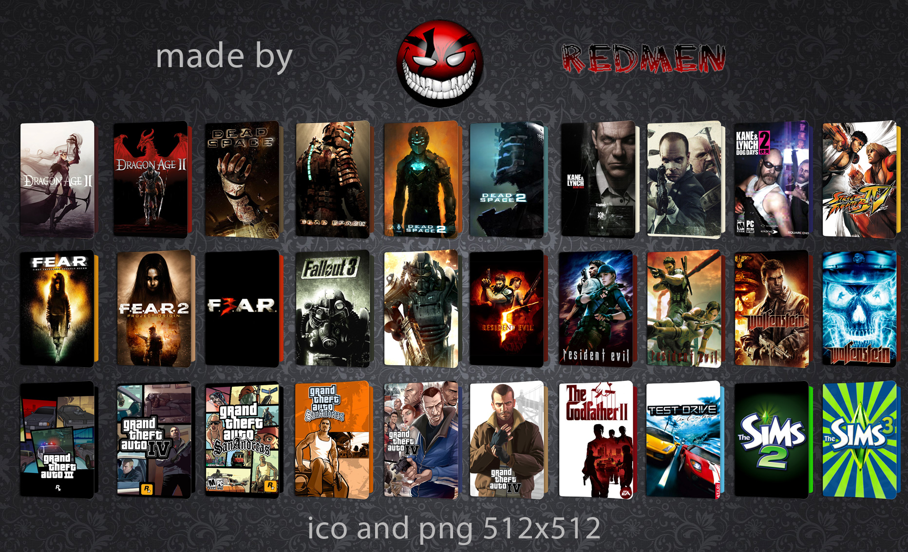 Game pack 5 by redmen08 on DeviantArt