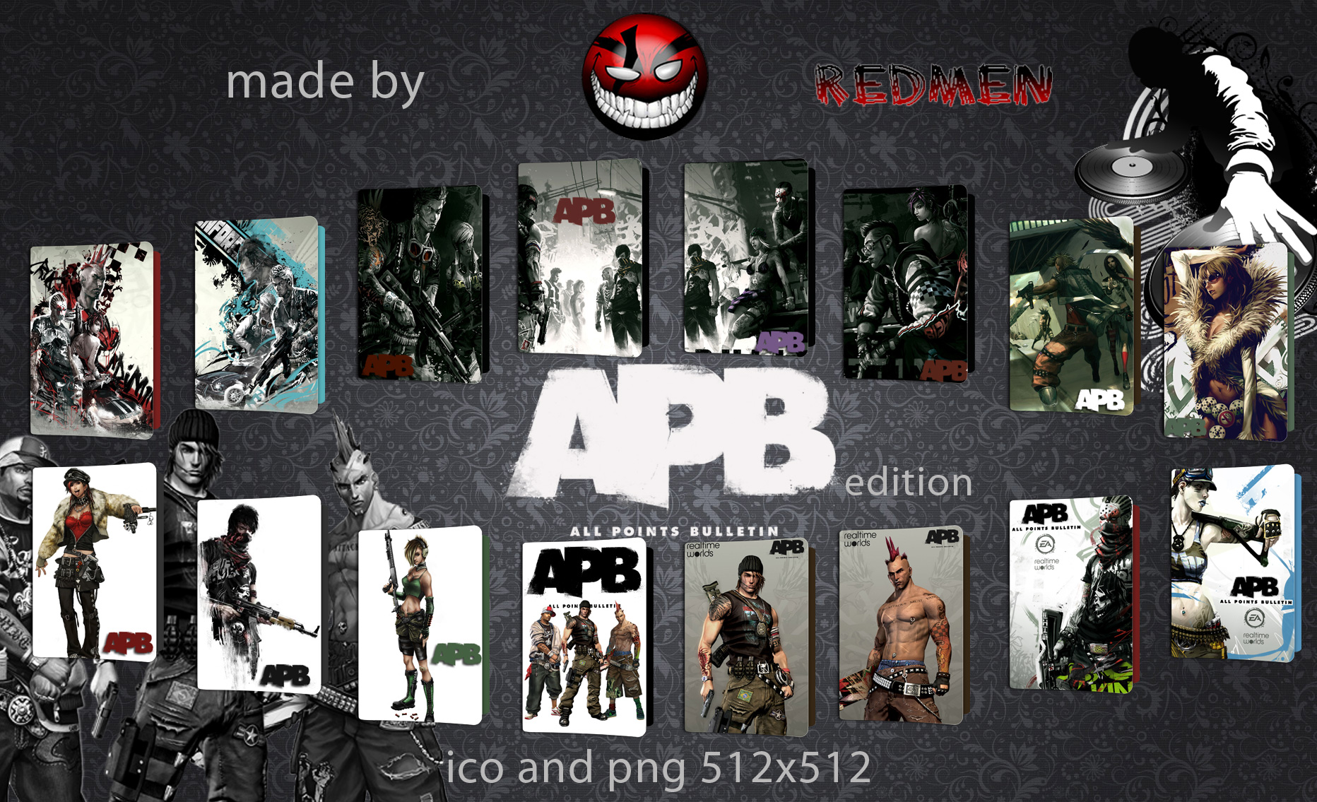 Game pack APB edition by redmen08 on DeviantArt