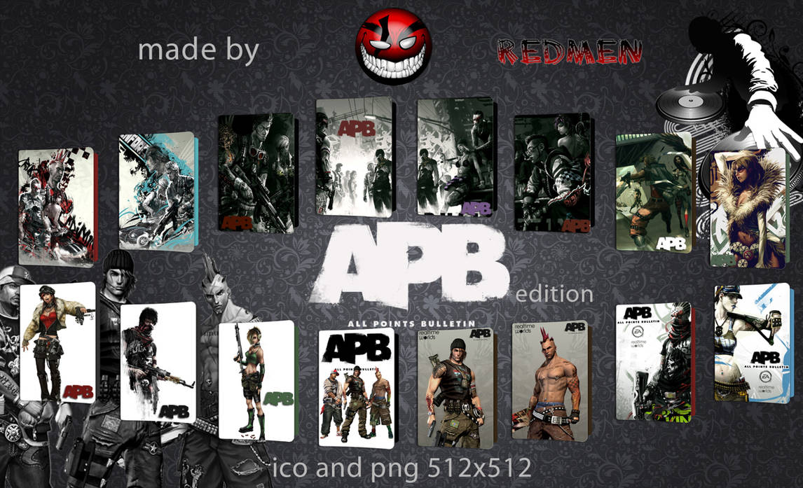 Game pack APB edition by redmen08 on DeviantArt