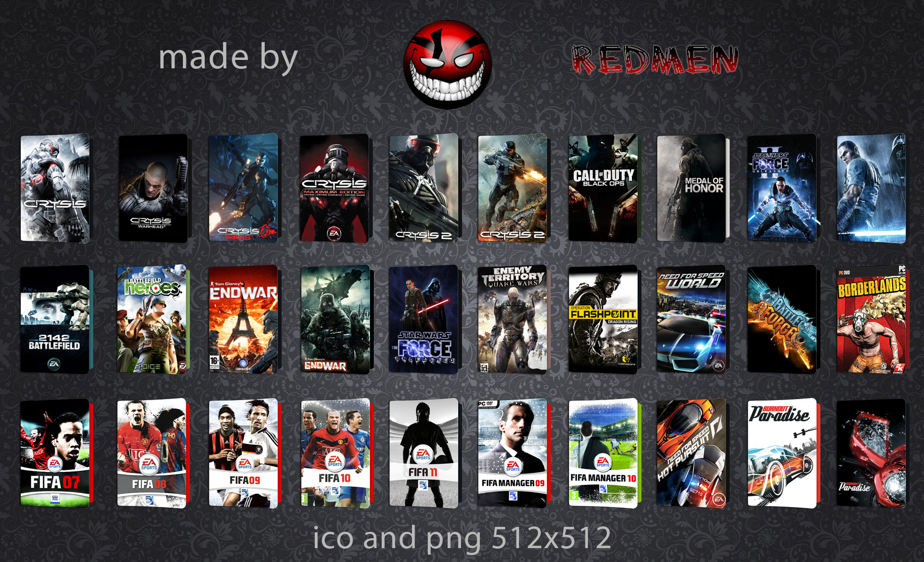 Game pack 8 by redmen08 on DeviantArt