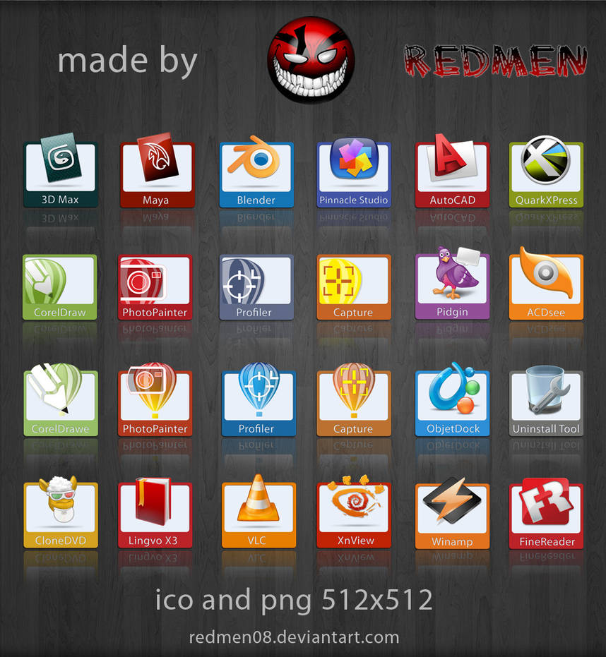Application ico pack 4 by redmen08 on DeviantArt