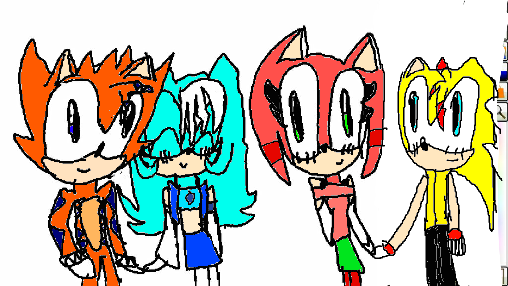 Commission: FlashCold and ZeRose: Double Date by ArtisticDreams20 on ...