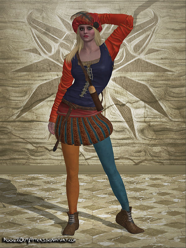 The Witcher 3 - Priscilla By Moogleoutfitters by BlandPattern on DeviantArt