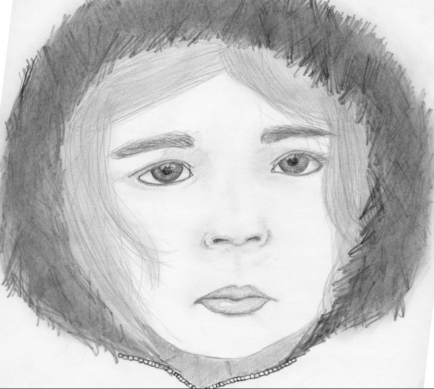 Winter Portrait Drawing by CaraIsil on DeviantArt