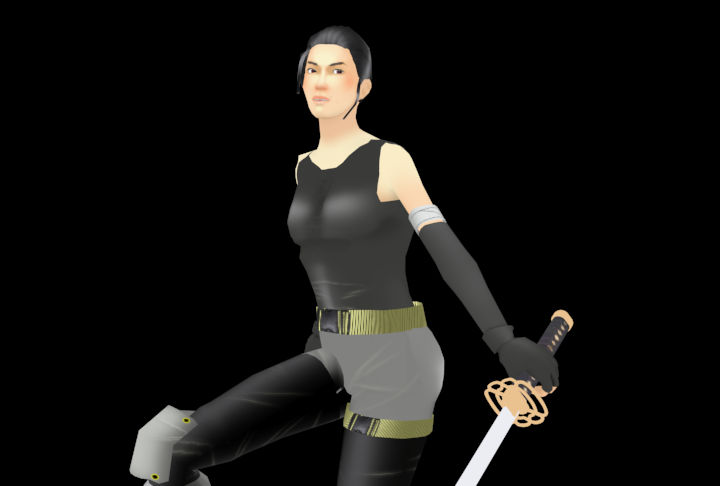 Katana pose by FamilyTyRanT on DeviantArt