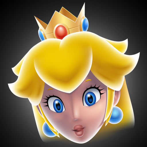 Princess Peach Head