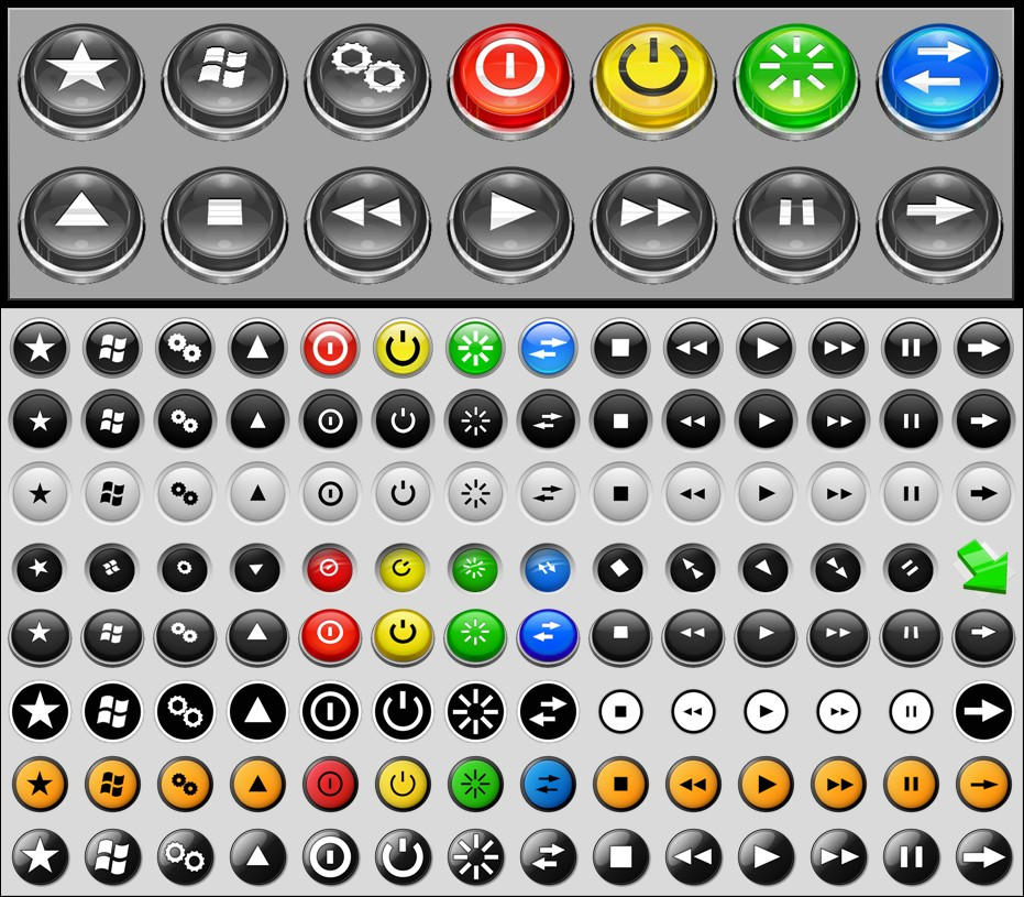 I like buttons by MazeNL77 on DeviantArt