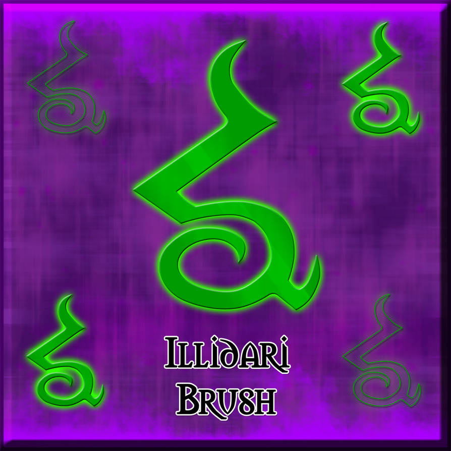 [Brush] Illidari Symbol - Photoshop by Thaeavoira on DeviantArt