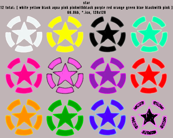 star 128x128 12icons by gr8koogly on DeviantArt