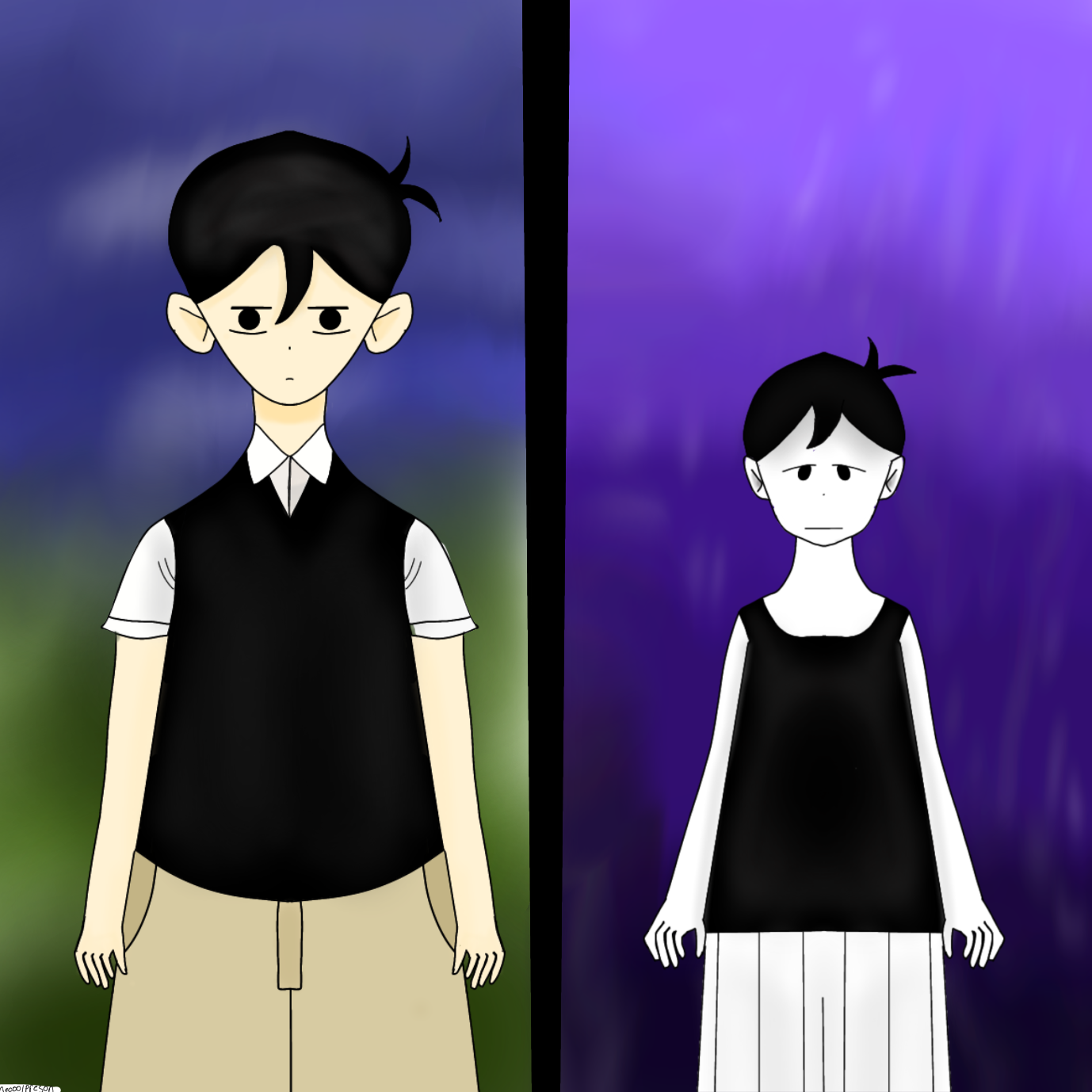 Omari and Sunny fan art by necoolpreson on DeviantArt