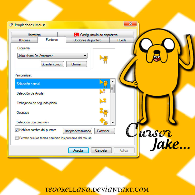 -Cursor Jake- by TeoOrellana on DeviantArt