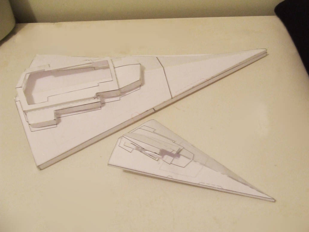 1:5000 Origami star destroyer by Affet-kak on DeviantArt