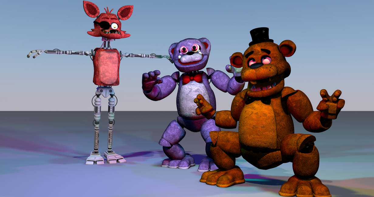test fnaf 1 models alfredo test by ryzenspeed06 on DeviantArt