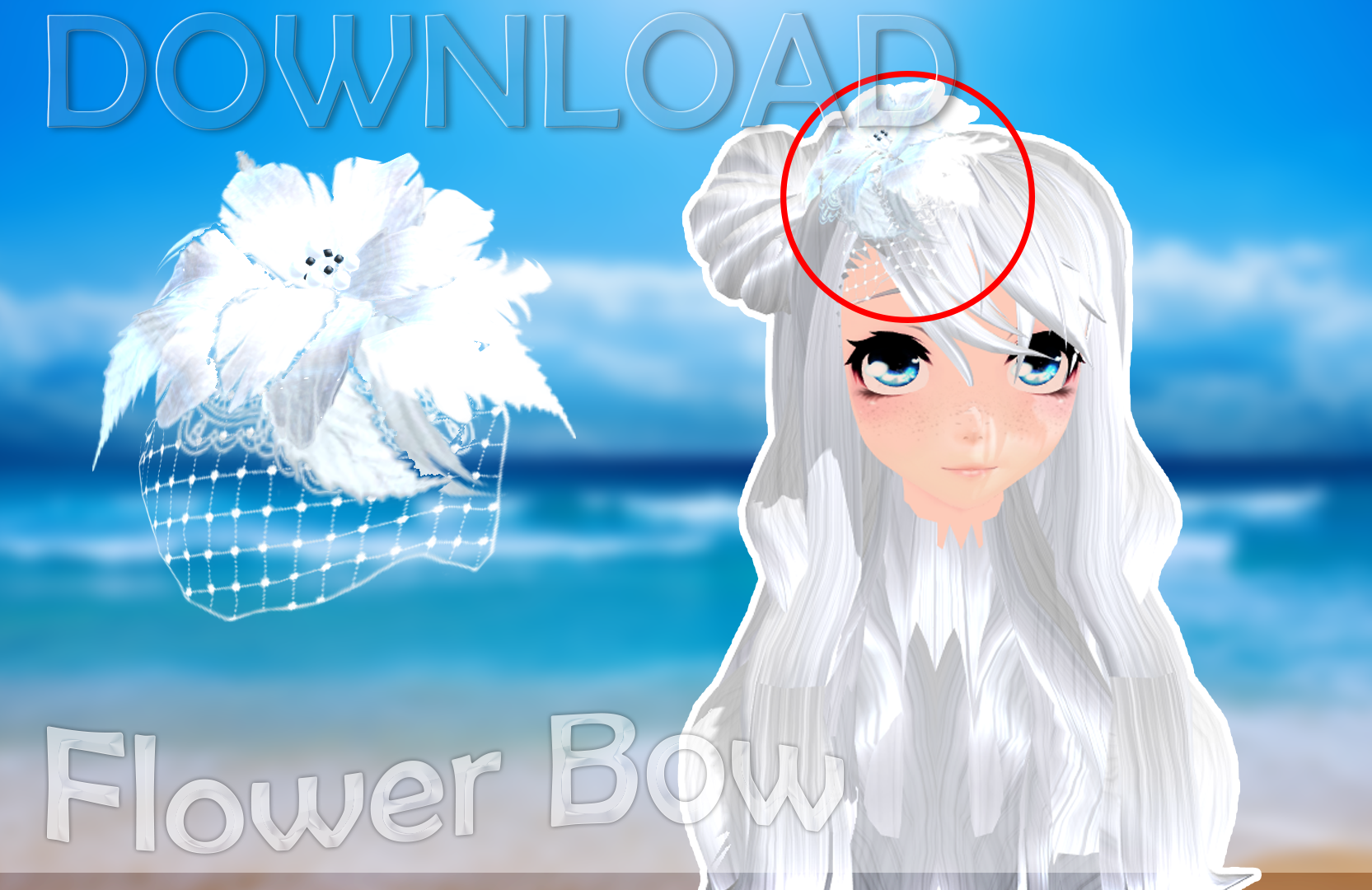 MMD TERA - Flower Bow - [DOWNLOAD][DL] by Milionna on DeviantArt