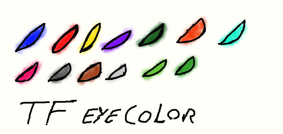 Transformers Universe: eye color by Kaiju-Guardian on DeviantArt