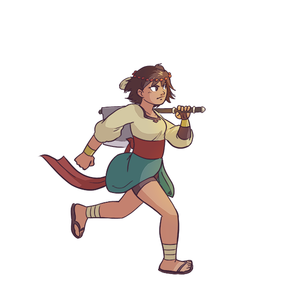 Animated- Fan Art, Indivisible, Ajna (again) by CamilleCee on DeviantArt