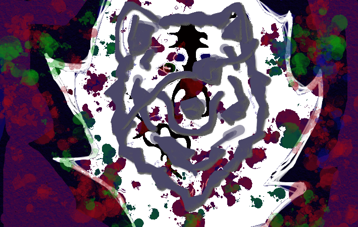 Christmas wolf? by darkwolf433 on DeviantArt