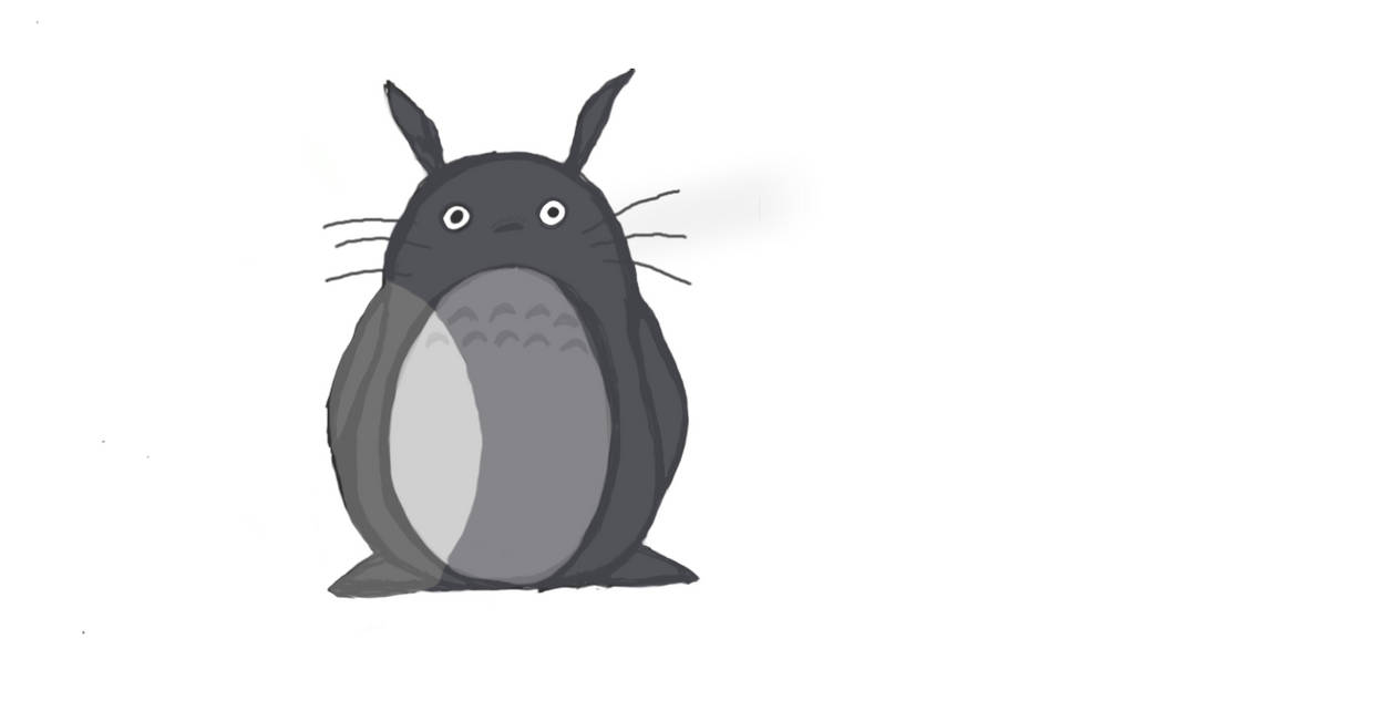 Totoro Sketch by eirriii on DeviantArt