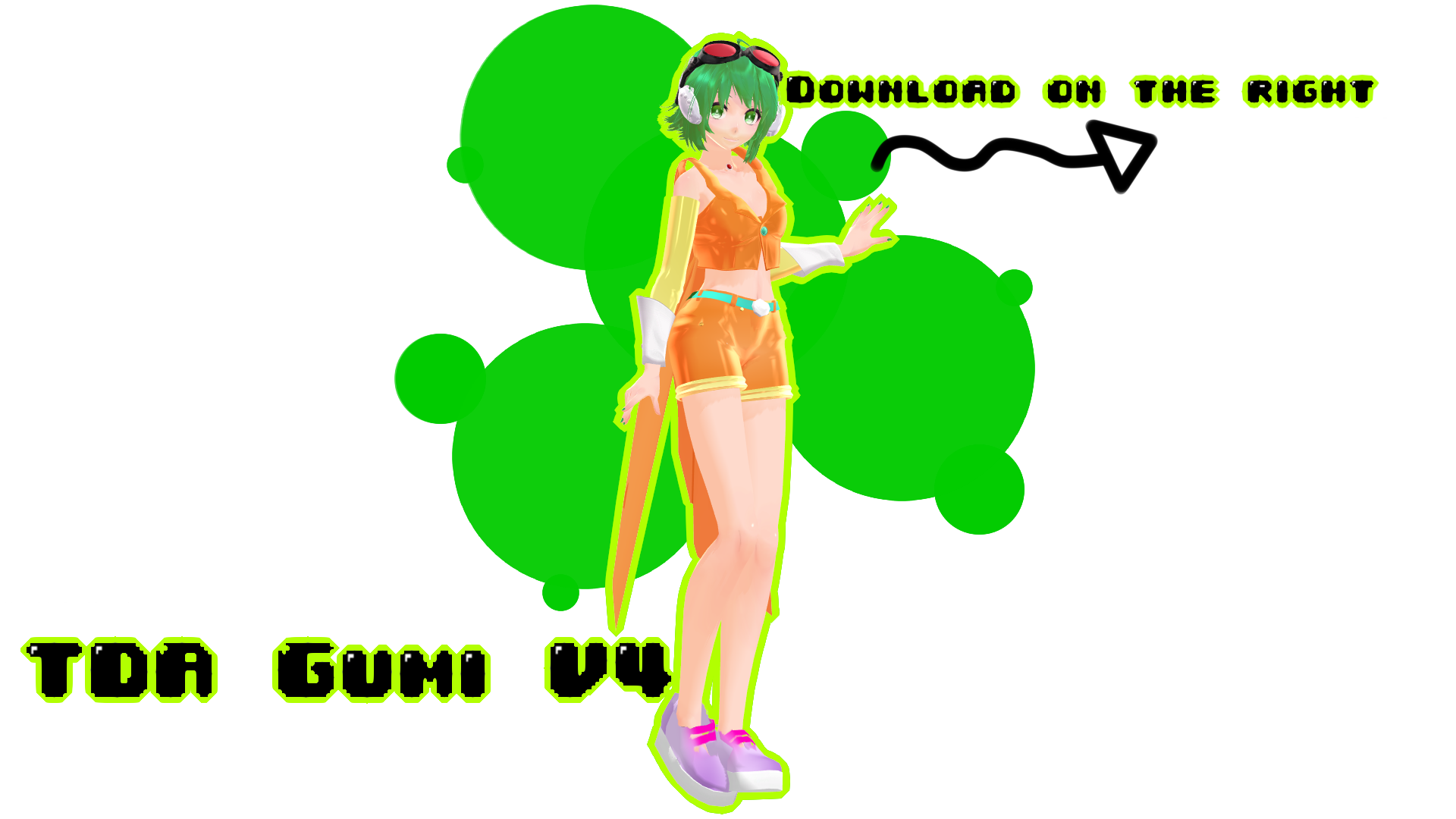 MMD TDA Gumi V4 +DL by Koala123Achini on DeviantArt