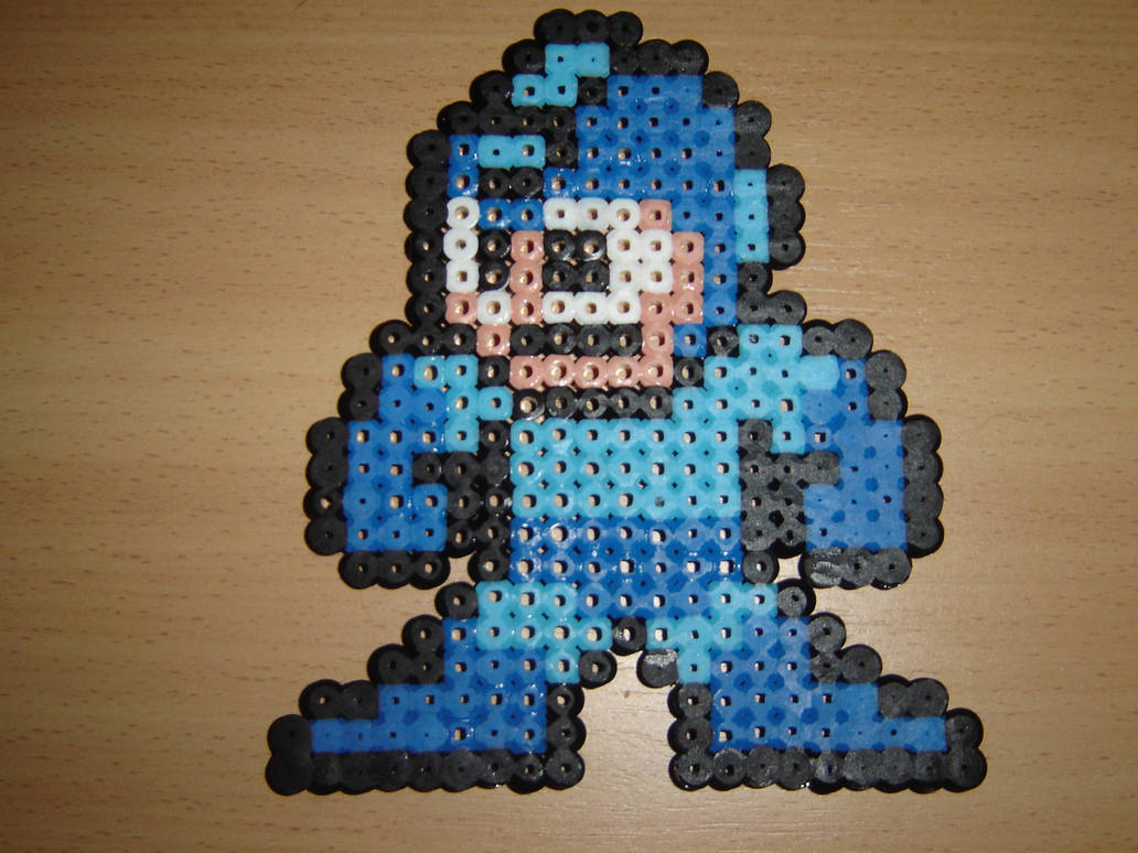 8bit Megaman by megamanwanabee on DeviantArt