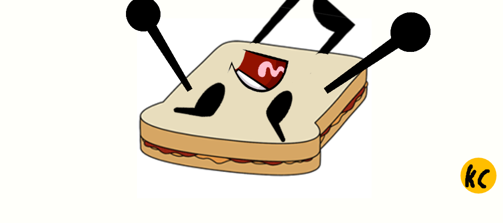 Sandwich cant get up | BFDI by KitCat996 on DeviantArt