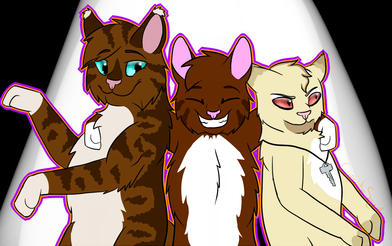 Bruno, Brambleheart, And Magnus by RaptorFight on DeviantArt