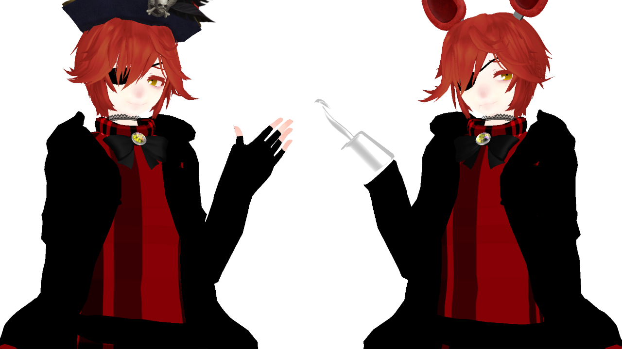 Mmd Fnaf Foxy Model Dl By Lonelyspringtrap On Deviantart