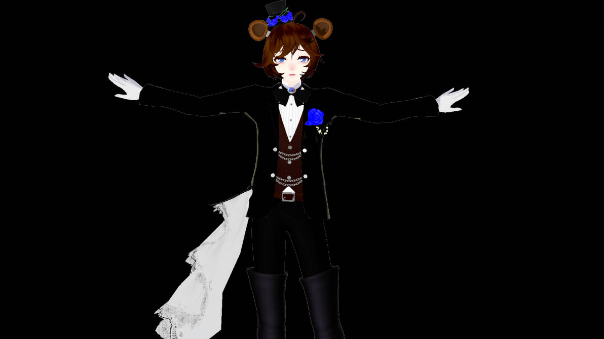 [MMD FNAF]Freddy model dl by LonelySpringTrap on DeviantArt