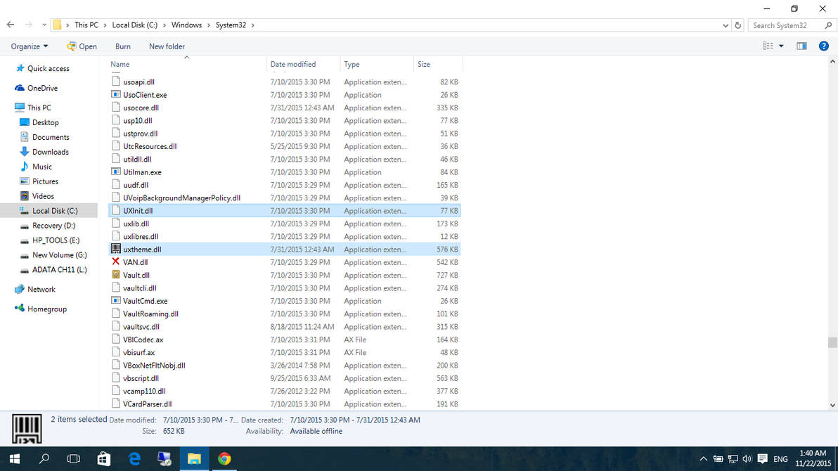 UXThemePatcher For Windows 10 November Update10586 by protheme on ...