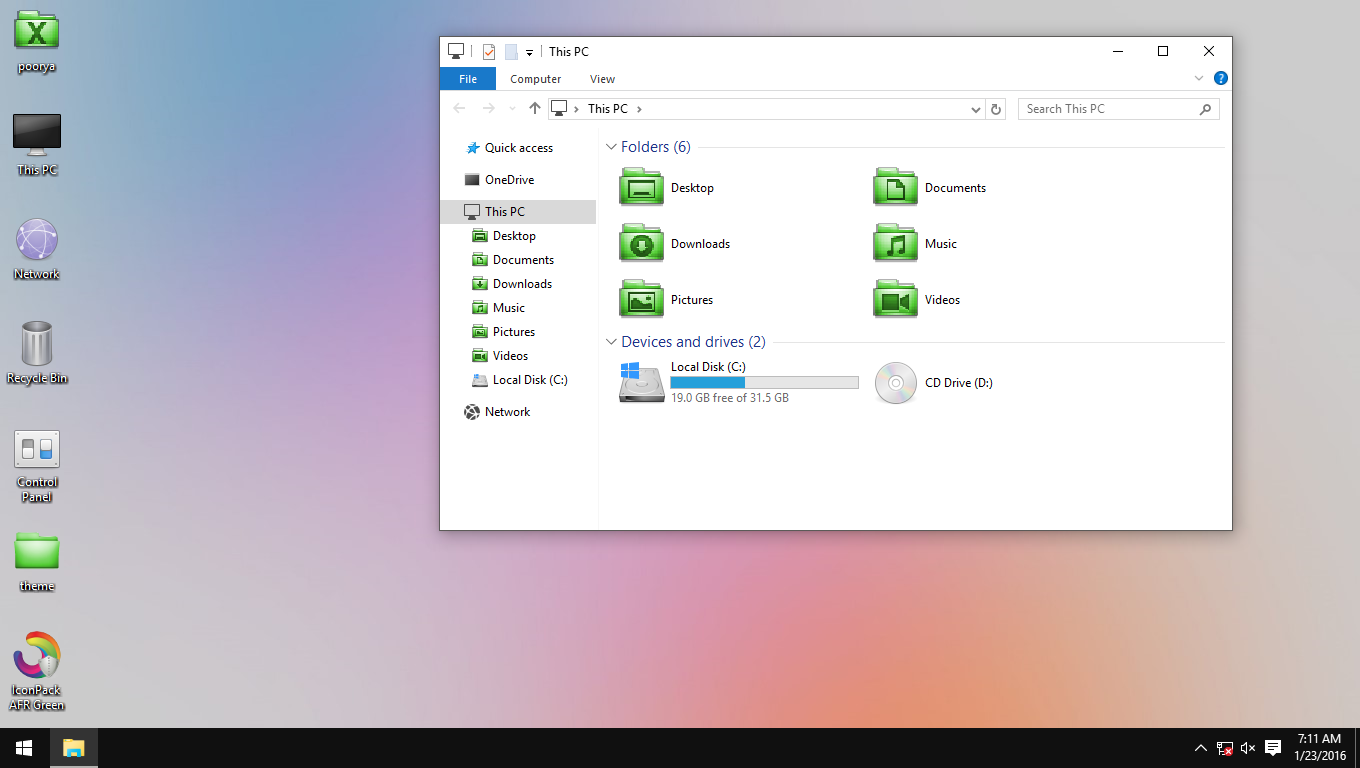 AFR Green iconpack by protheme on DeviantArt