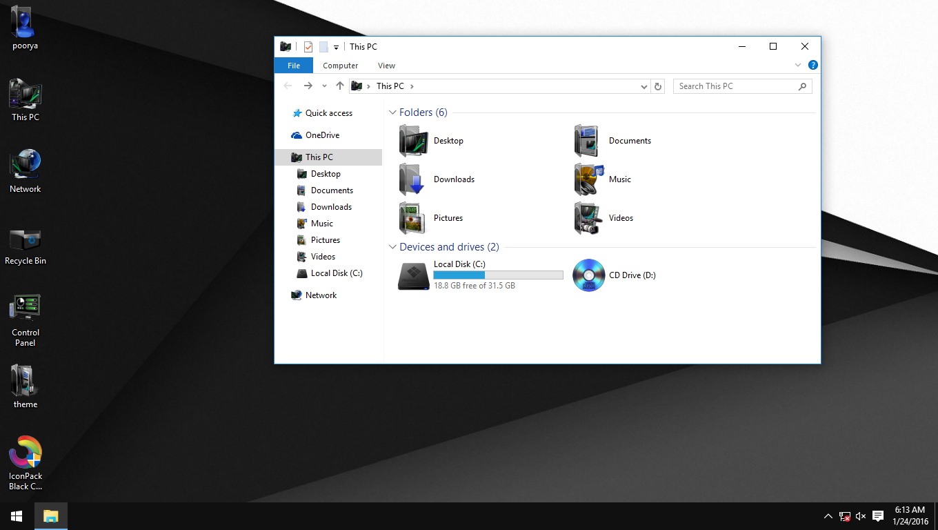 Black Concept iconpack by protheme on DeviantArt
