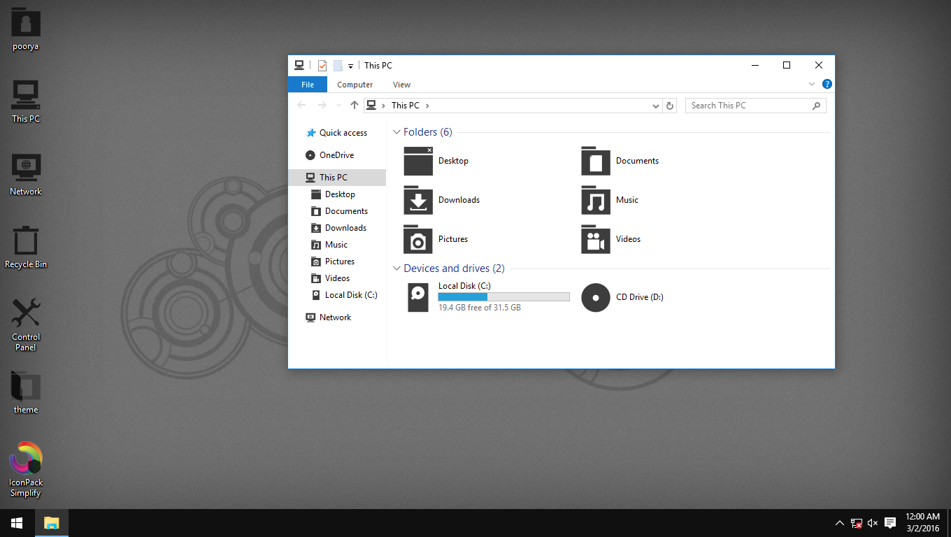 Simplify iconpack by protheme on DeviantArt