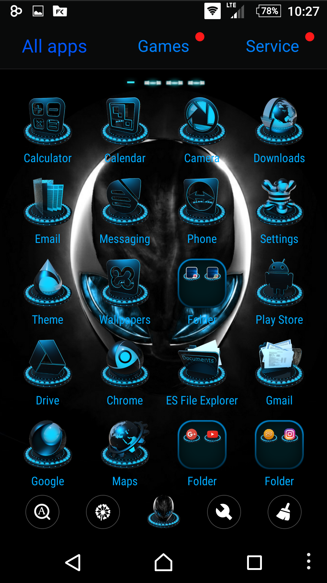 Alienware themepack for Android by protheme on DeviantArt