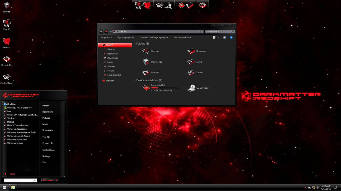 BlackMatter Red by protheme on DeviantArt