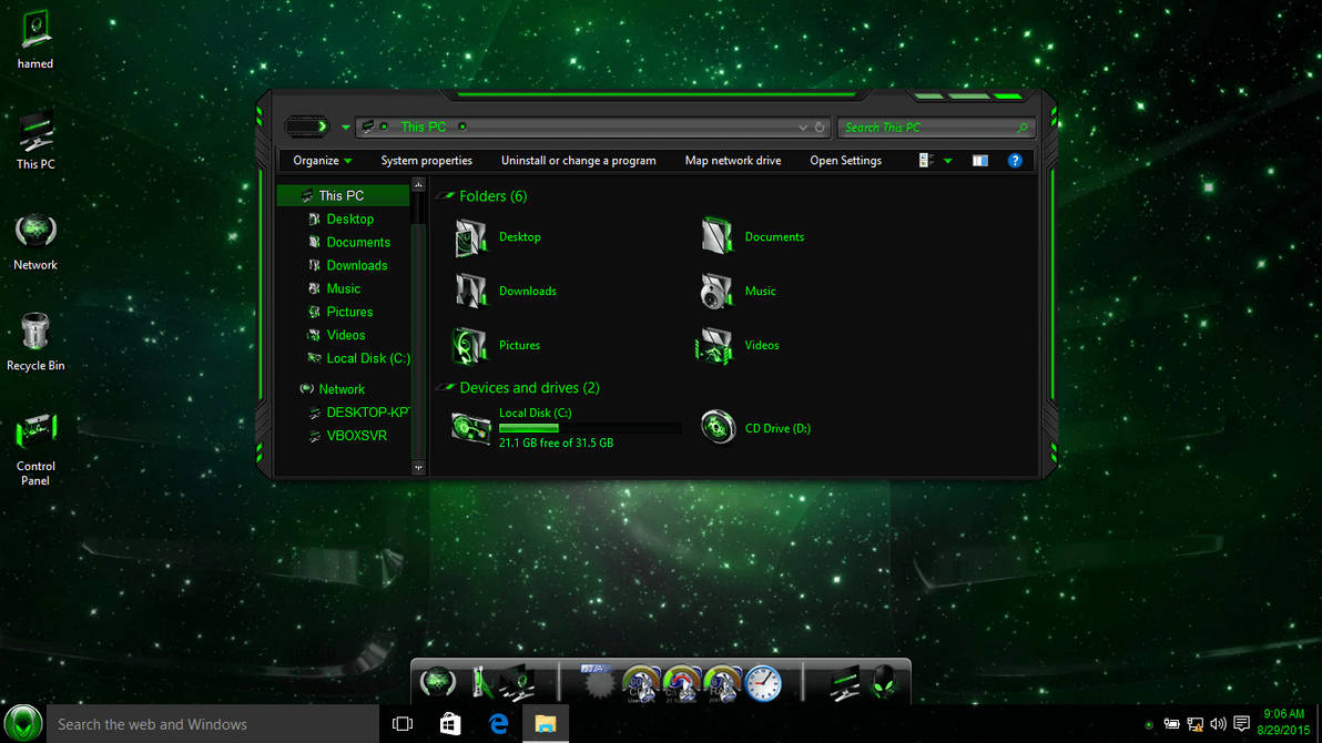 Alienware Green by protheme on DeviantArt