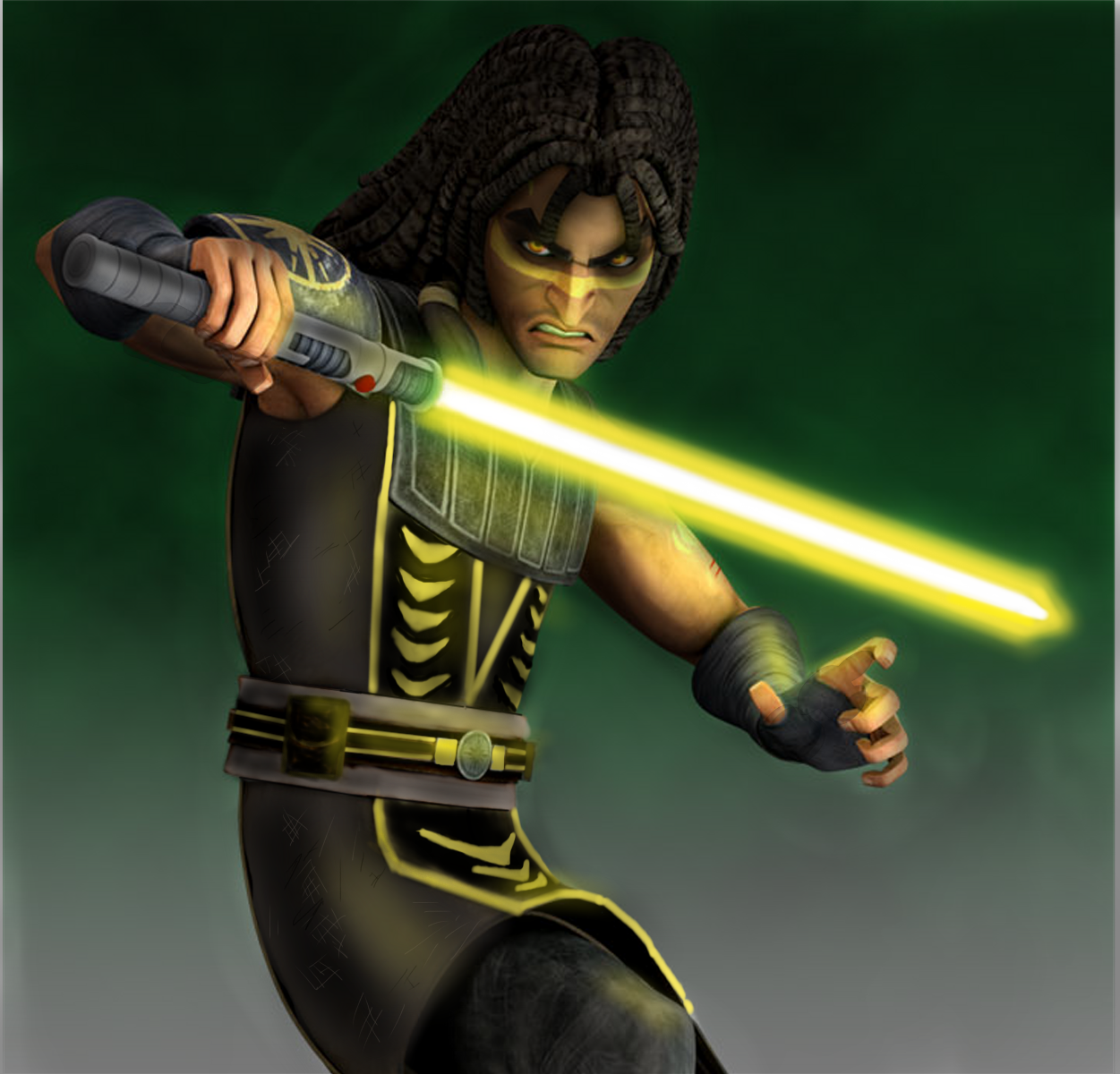 Dark Quinlan Vos by R-B-Skywalker on DeviantArt