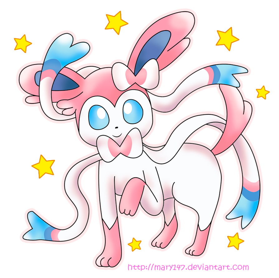 Sylveon by Mary147 on DeviantArt