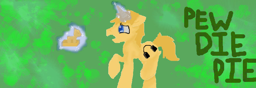 PewDiePie! (pony form) by amyaims on DeviantArt