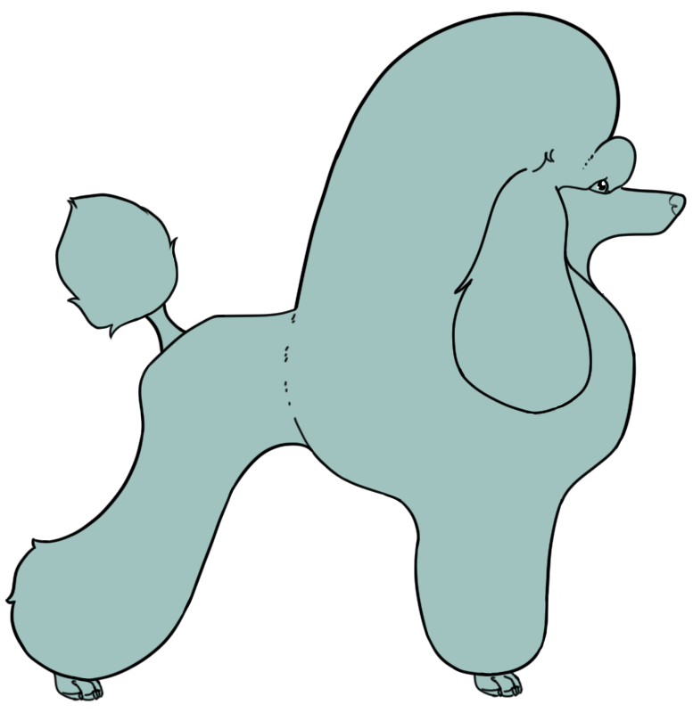 P2U Poodle Lines by meraukelele on DeviantArt