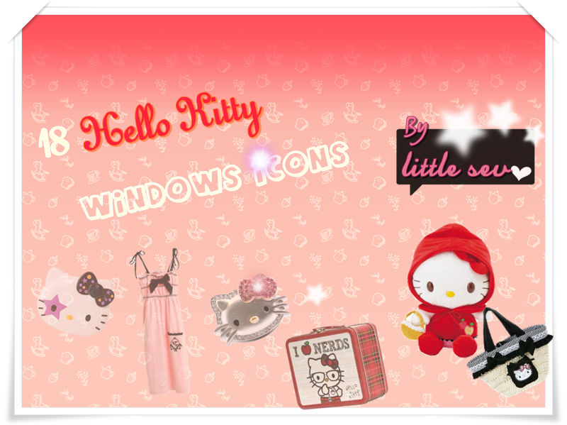 Hello Kitty Icons for Windows by littlesev on DeviantArt