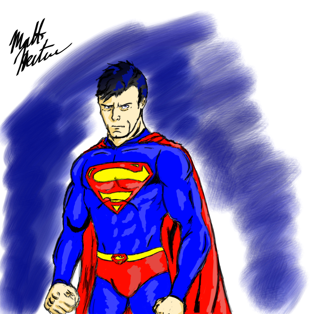 Angry Superman by sasquatchmaniaman on DeviantArt